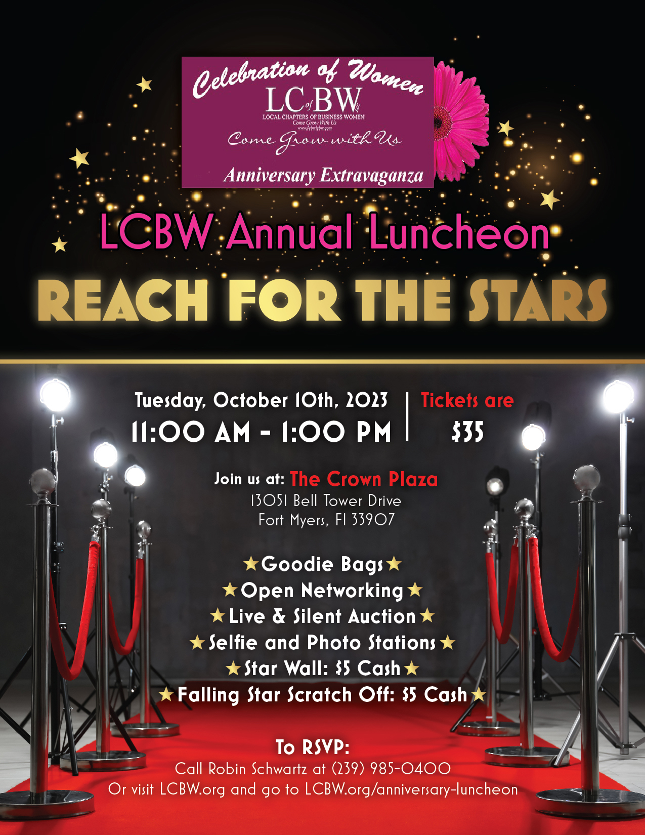 LCBW Anniversary Luncheon Double Tree – SOLD OUT – LCBW
